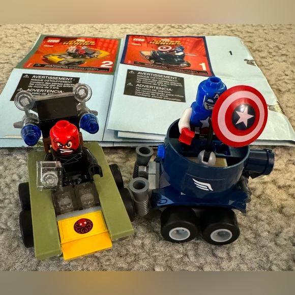 Lego | Toys | 7665 Lego Mighty Micros Captain America Vs Red Skull ...